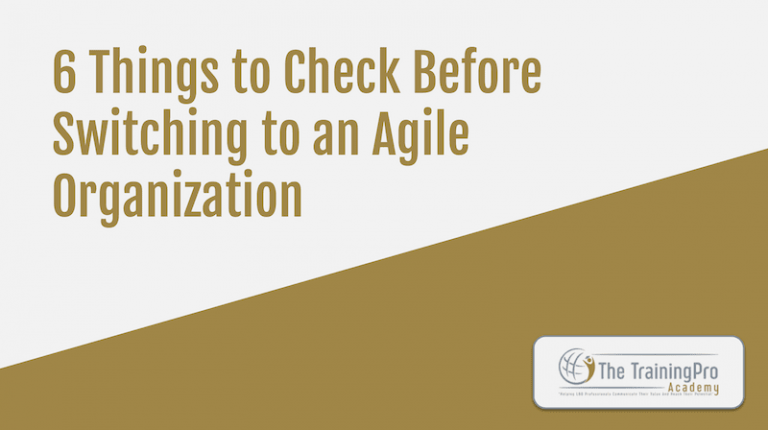 Agile Readiness Assessment - The TrainingPro Academy
